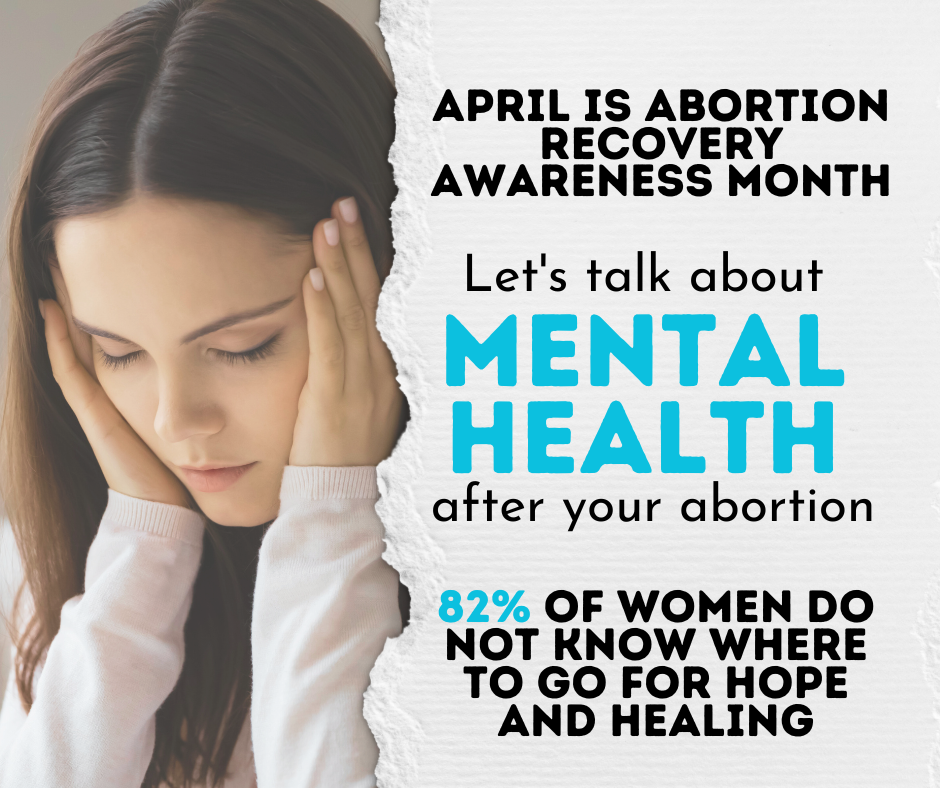 April is Abortion Recovery Awareness Month - CARE